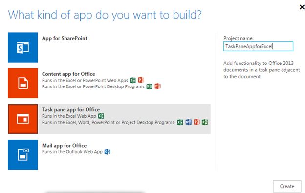 Office 365 How To Create A Task Pane App For Excel Online Using Napa Tool
